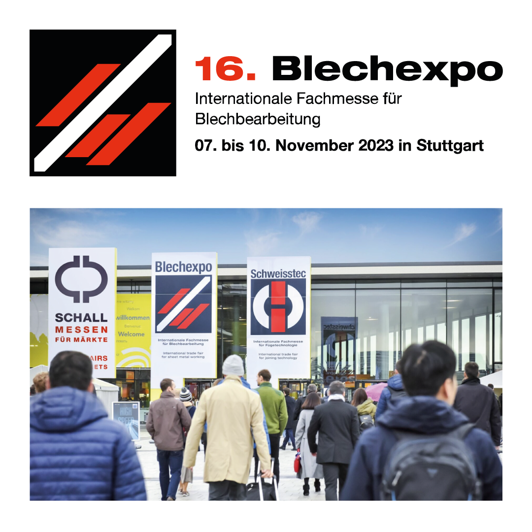 Save the Date – Blechexpo 2023 – KOHLHAGE-Gruppe aus Neuenrade